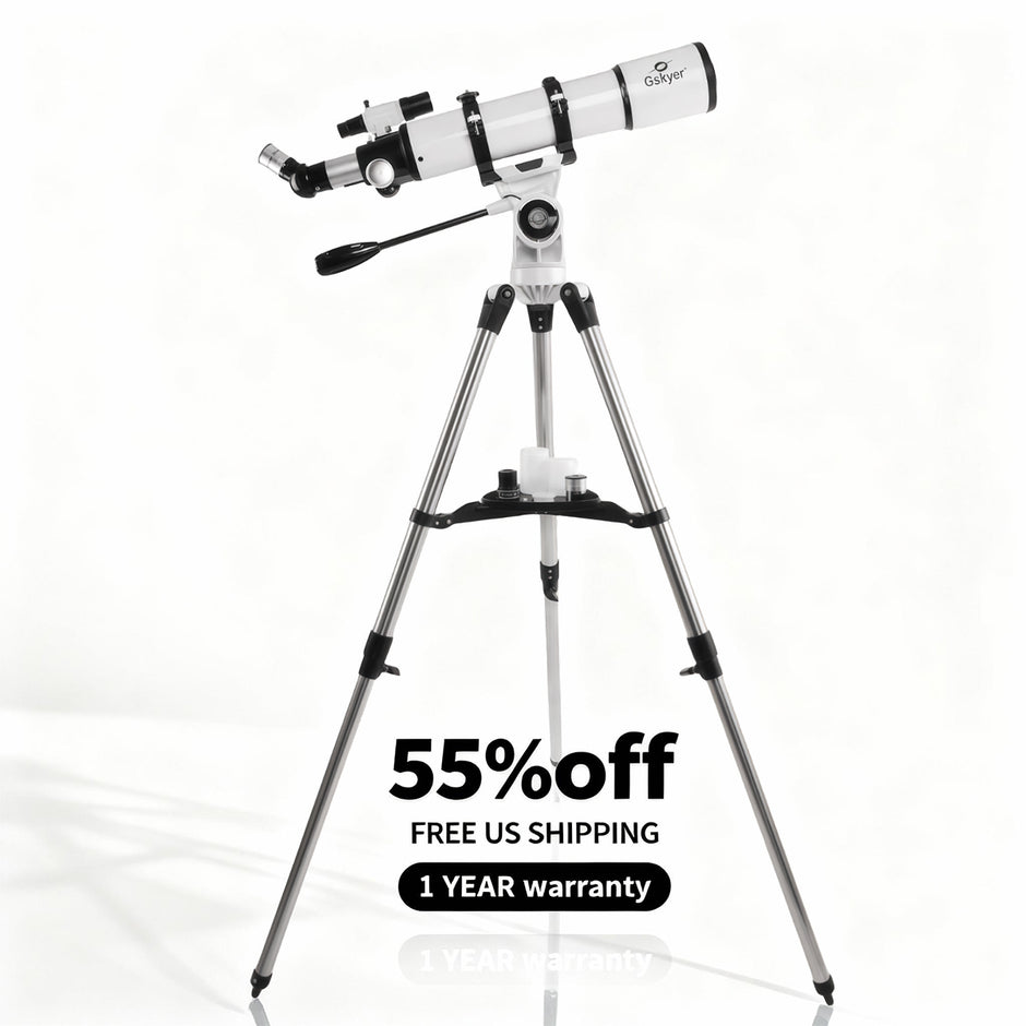 Gskyer 80mm/400mm Adult Telescope | Easy 5-Min Setup | Perfect for ...